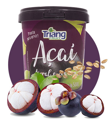 Açai Tradicional 500g - Triang Fruit